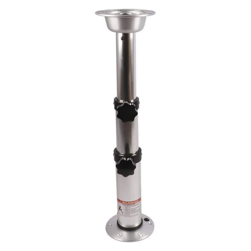 Telescopic table pedestal - HT-M02 three-section - HWHongRV - stainless ...