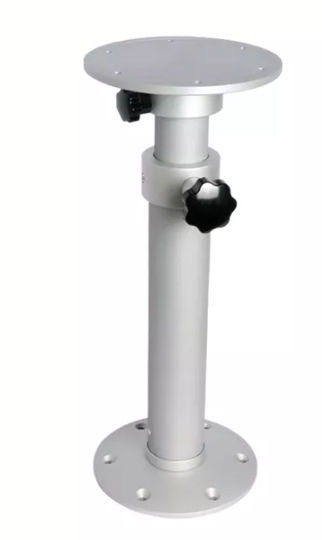 Telescopic table pedestal - HT- M01LSA - HWHongRV - aluminum