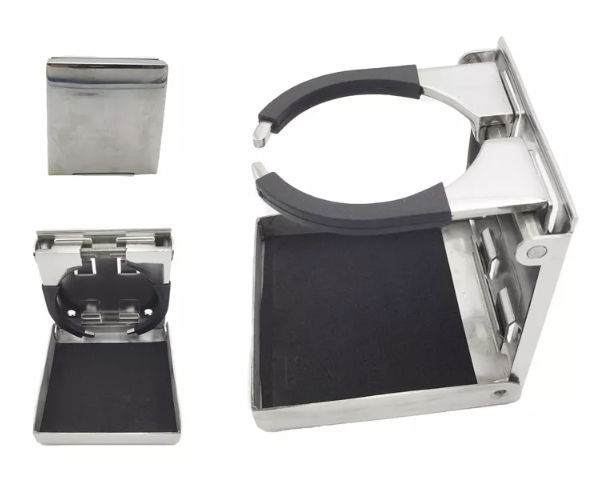 Stainless steel cup holder - HF-SA - HWHongRV - adjustable / folding