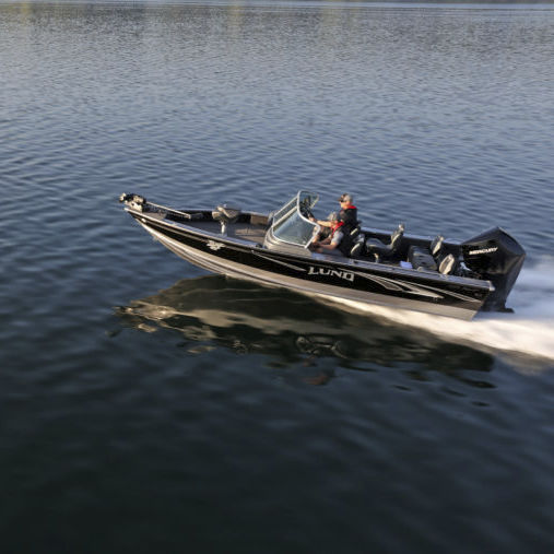 Outboard runabout - 2075 PRO-V - Lund - dual-console / aluminum / 7 ...