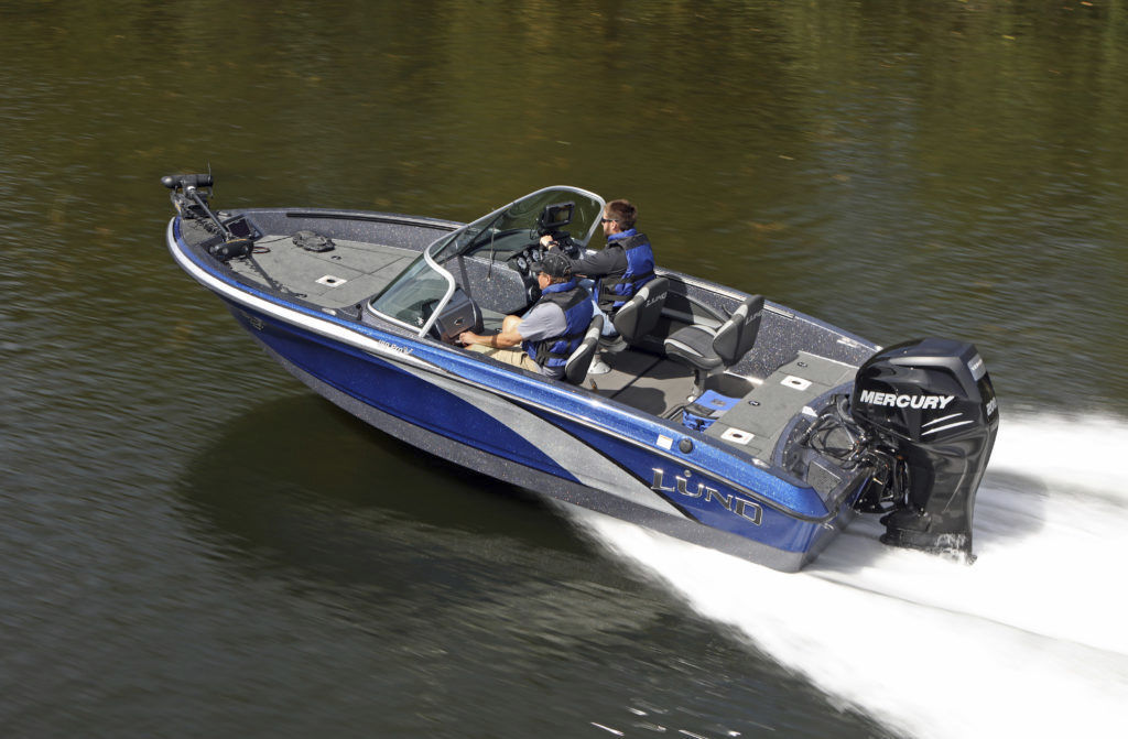 Outboard runabout - 189 PRO-V GL - Lund - dual-console / sport-fishing ...