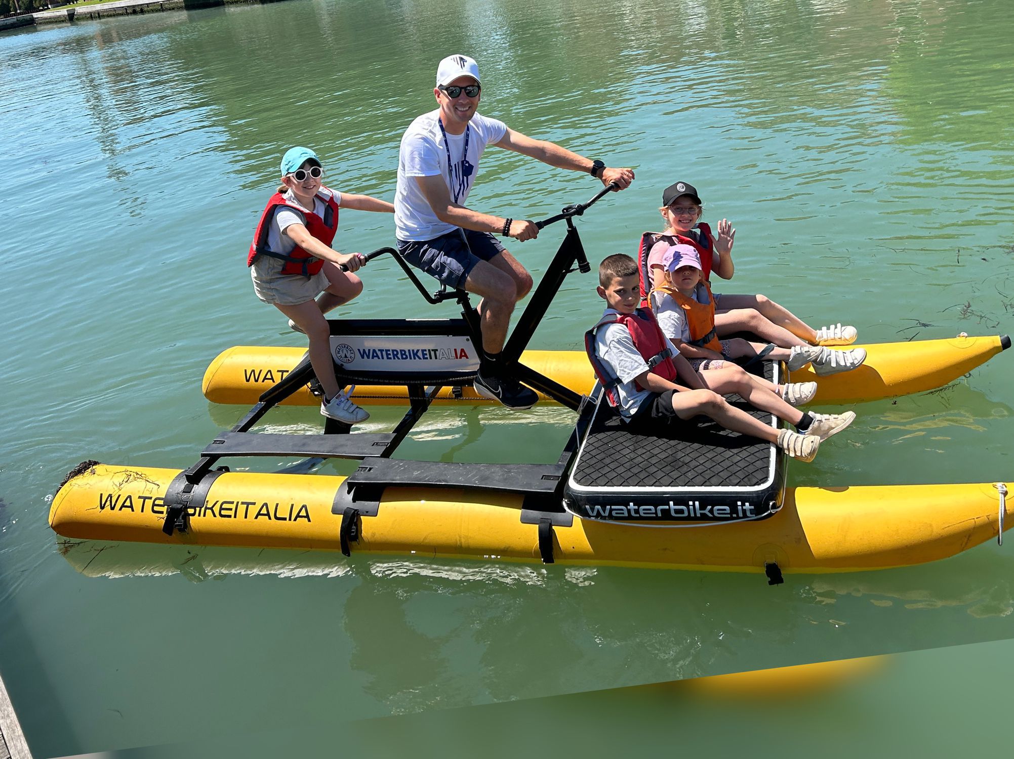 Tandem water bike - Baloss Tandem Puro - Waterbike Italia srl