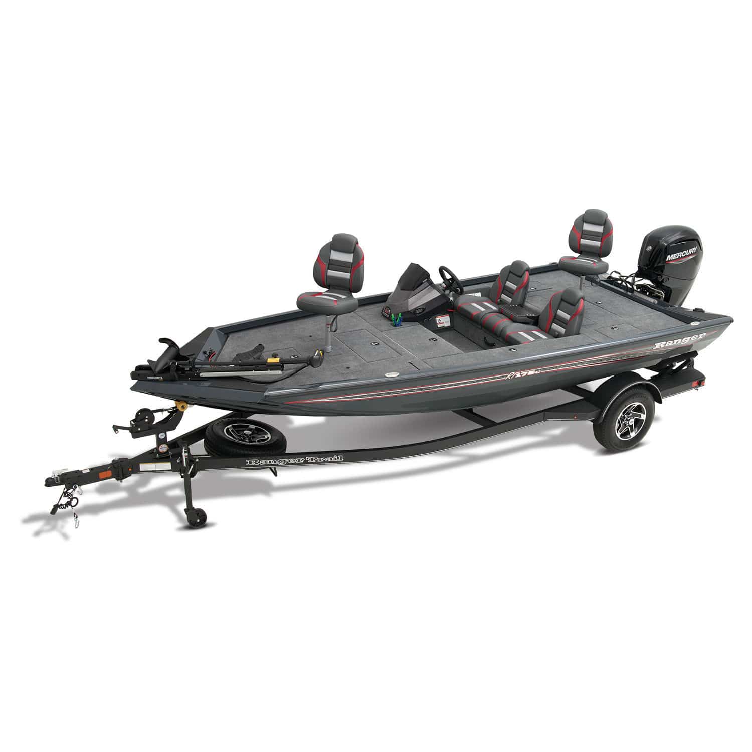 Outboard bass boat - RT178C - Ranger Boats - side console / open ...