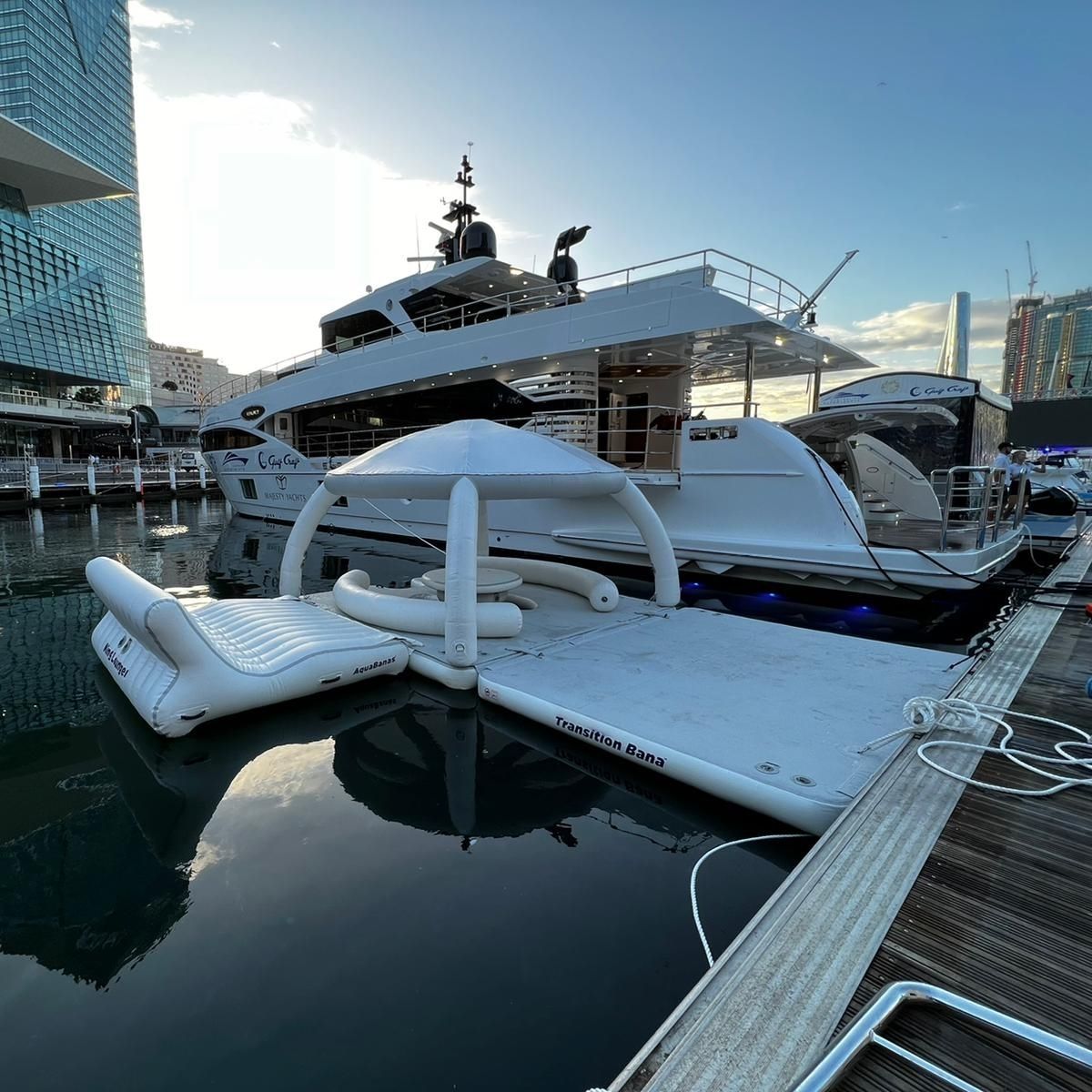 Platform water toy - Transition Bana™ 340 - AquaBanas - for recreation ...