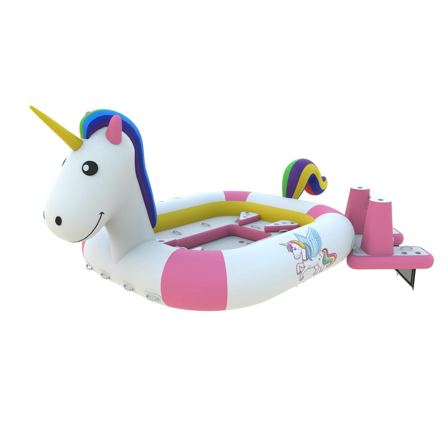 10-person max. towed buoy - Mythical Unicorn - AquaBanas