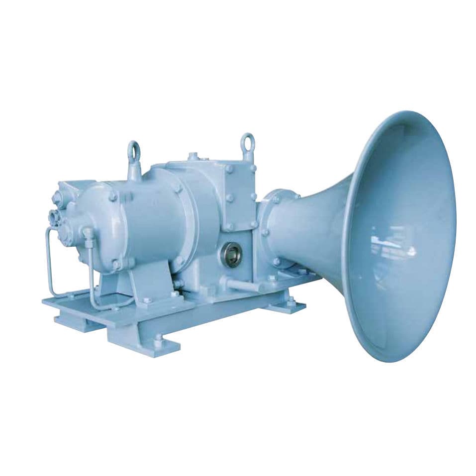 Electric piston horn - MH700 - SANSHIN ELECTRIC CORPORATION - for ships ...