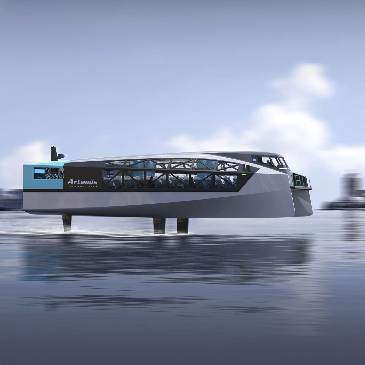 Passenger boat - EF-24 - Artemis Technologies - catamaran / diesel ...