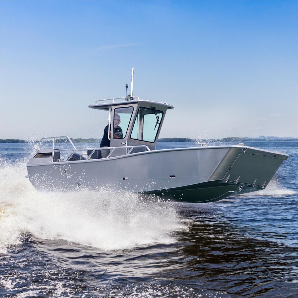 Landing craft - LC-210 - Kinocean® Boat - outboard / aluminum