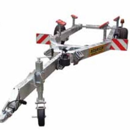 Road trailer - COMMERCIAL FISHERMAN - MECANOREM - for boat / hydraulic ...
