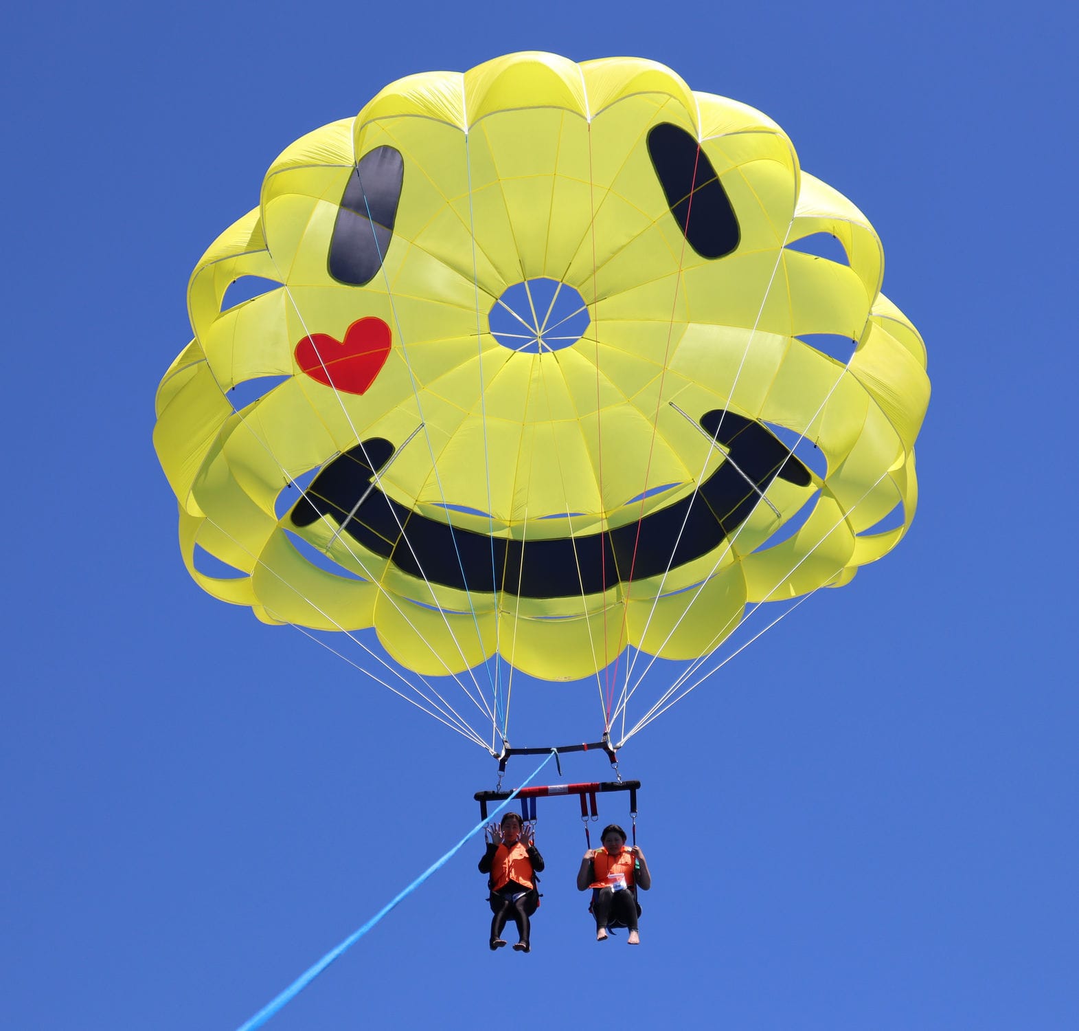Custom parasail - 24 DWARF PLANET - Risus Parasails - for high winds ...