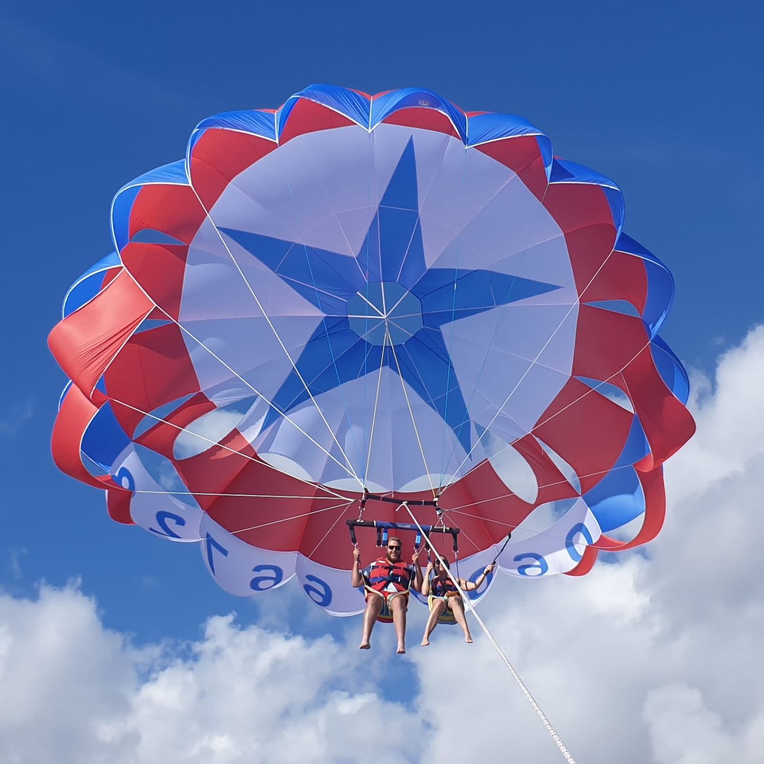 Custom-made parasail - RP36 FT VENUS - Risus Parasails - for high winds ...