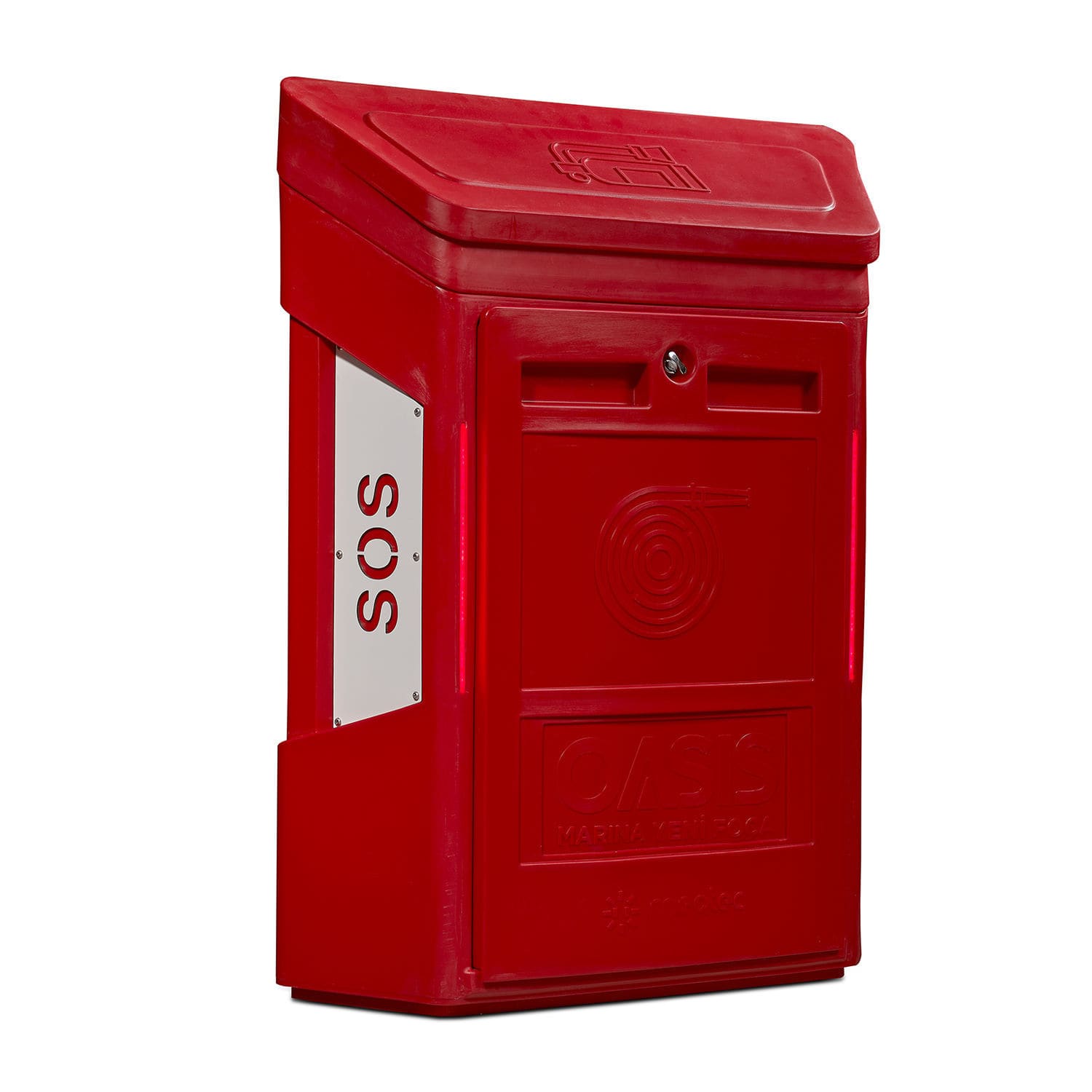 Fire pedestal - Trima SOS - MEQTEC TECHNOLOGIES - with built-in light ...