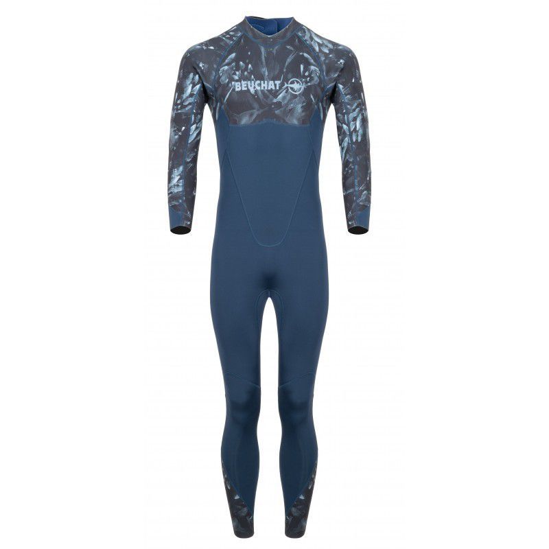 Dive wetsuit - ATOLL-BZ - Beuchat - one-piece / long-sleeve / 2 mm