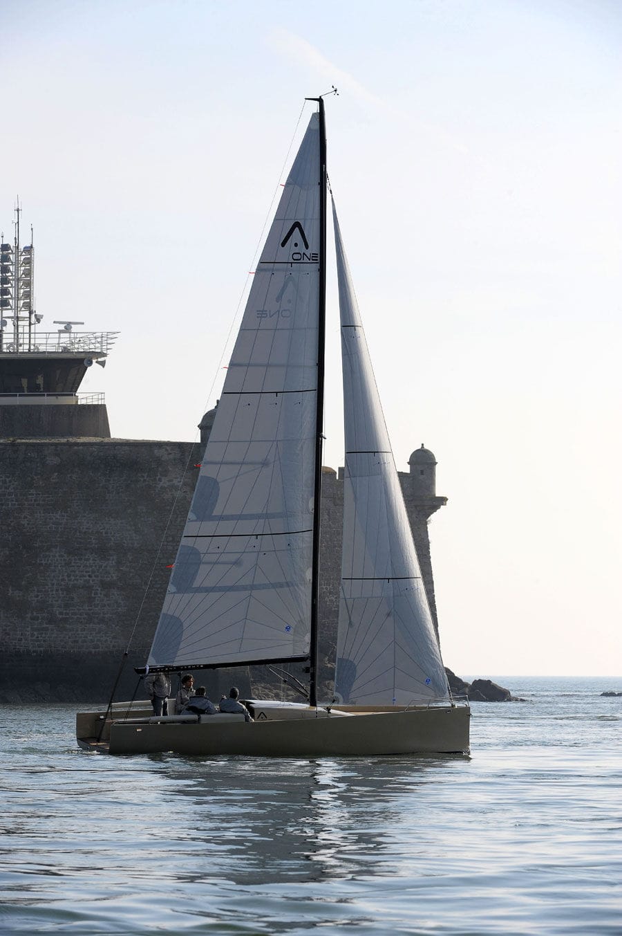 Fast cruising sailboat - ALPHENA ONE - Tofinou - open transom