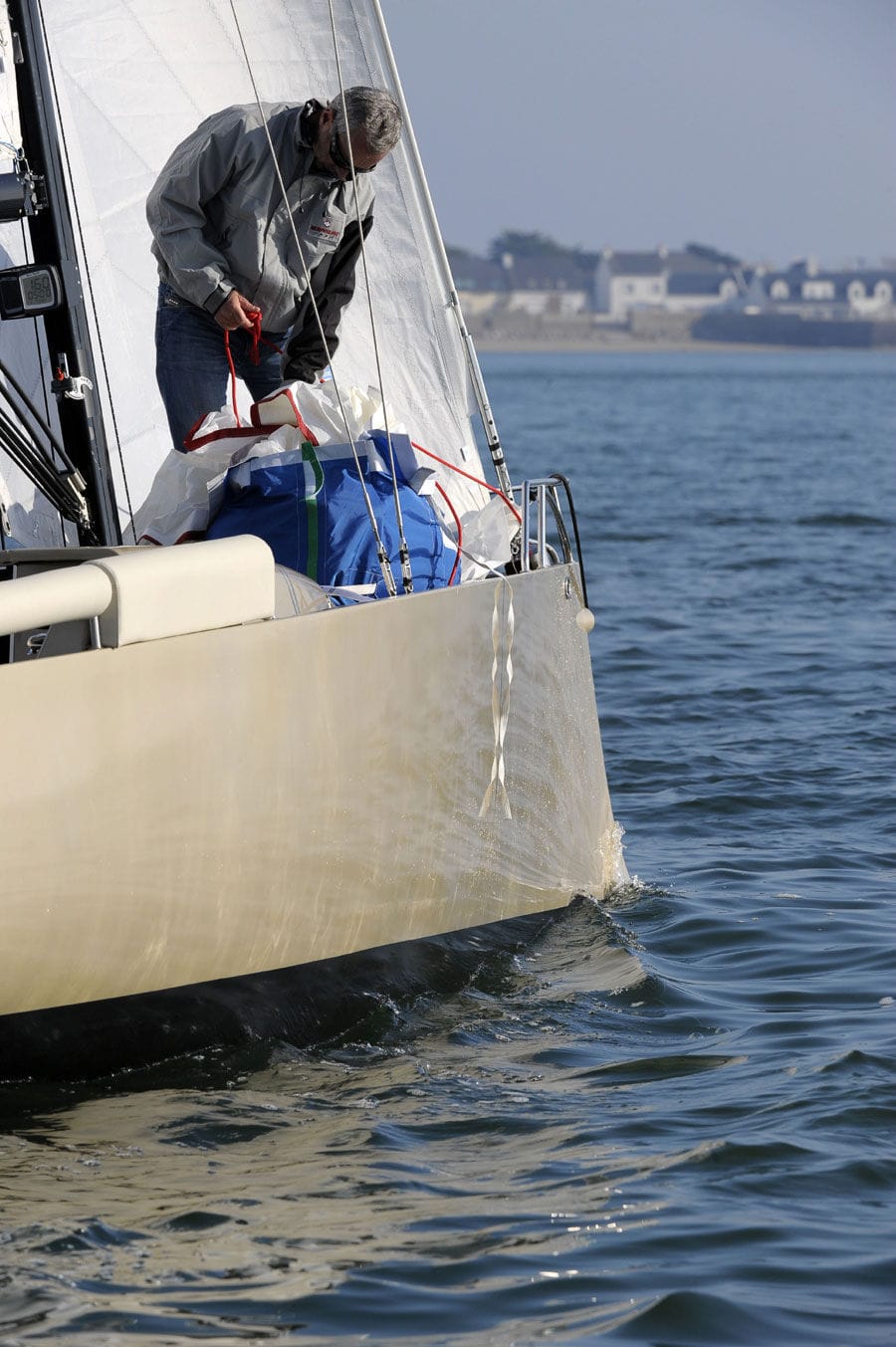 Fast cruising sailboat - ALPHENA ONE - Tofinou - open transom