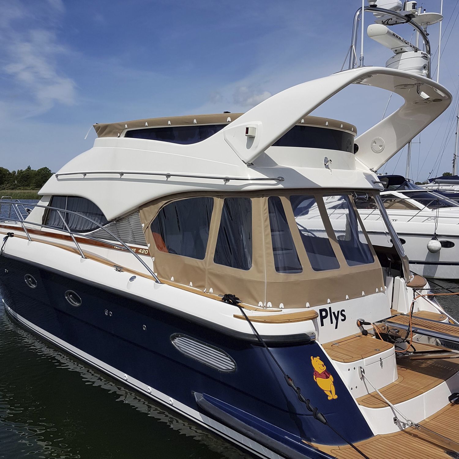 Power boat cockpit enclosure - KAPELL ANNAT