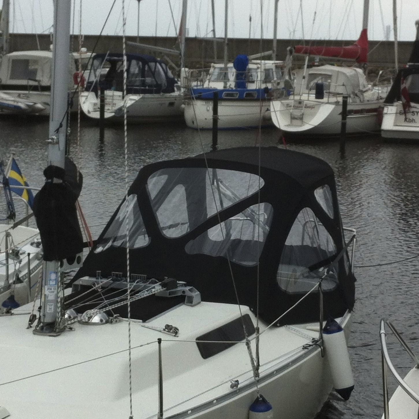 Sailboat cockpit enclosure - Albin Express - KAPELL ANNAT