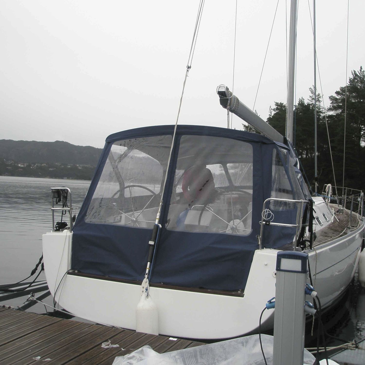 Sailboat cockpit enclosure - 430 - KAPELL ANNAT - for Hanse
