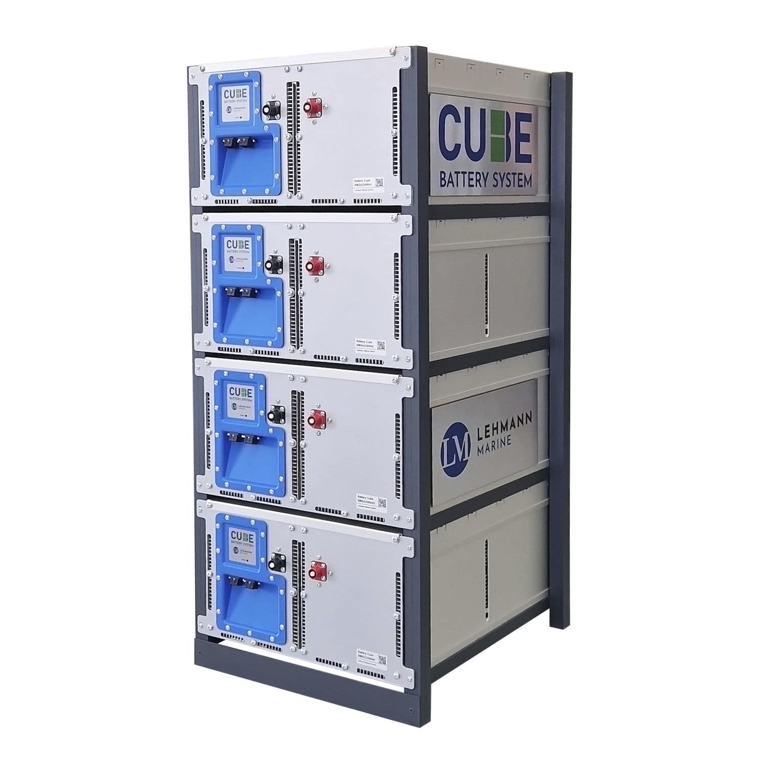 1000 V battery system - CUBE - Lehmann Marine GmbH - lithium / iron ...