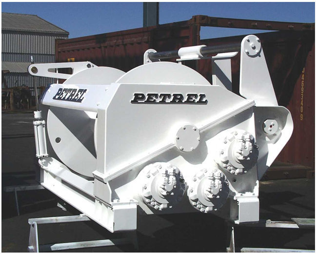 Ship winch - TW-220-SAB-SI4(2100 - Petrel International - trawl ...