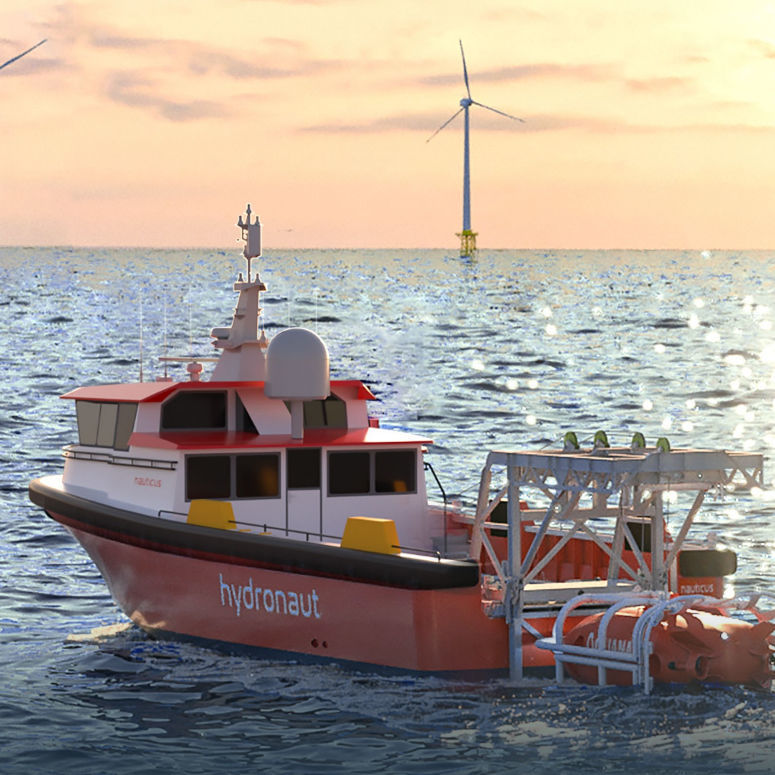 Service boat - hydronaut - Nauticus Robotics - inboard / BV