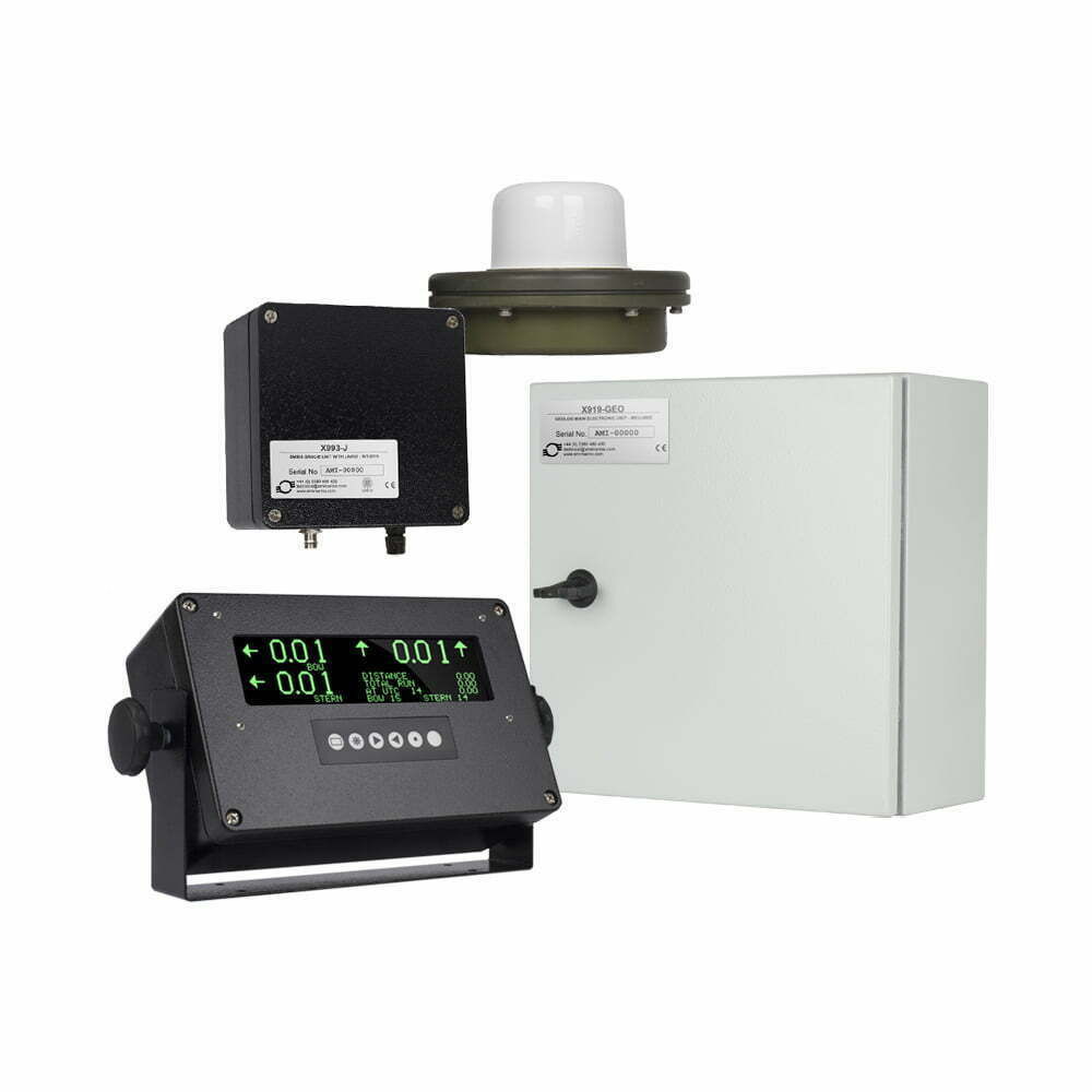 Ship speed log - GEOLOG - AMI Marine Ltd - digital / dual-axis