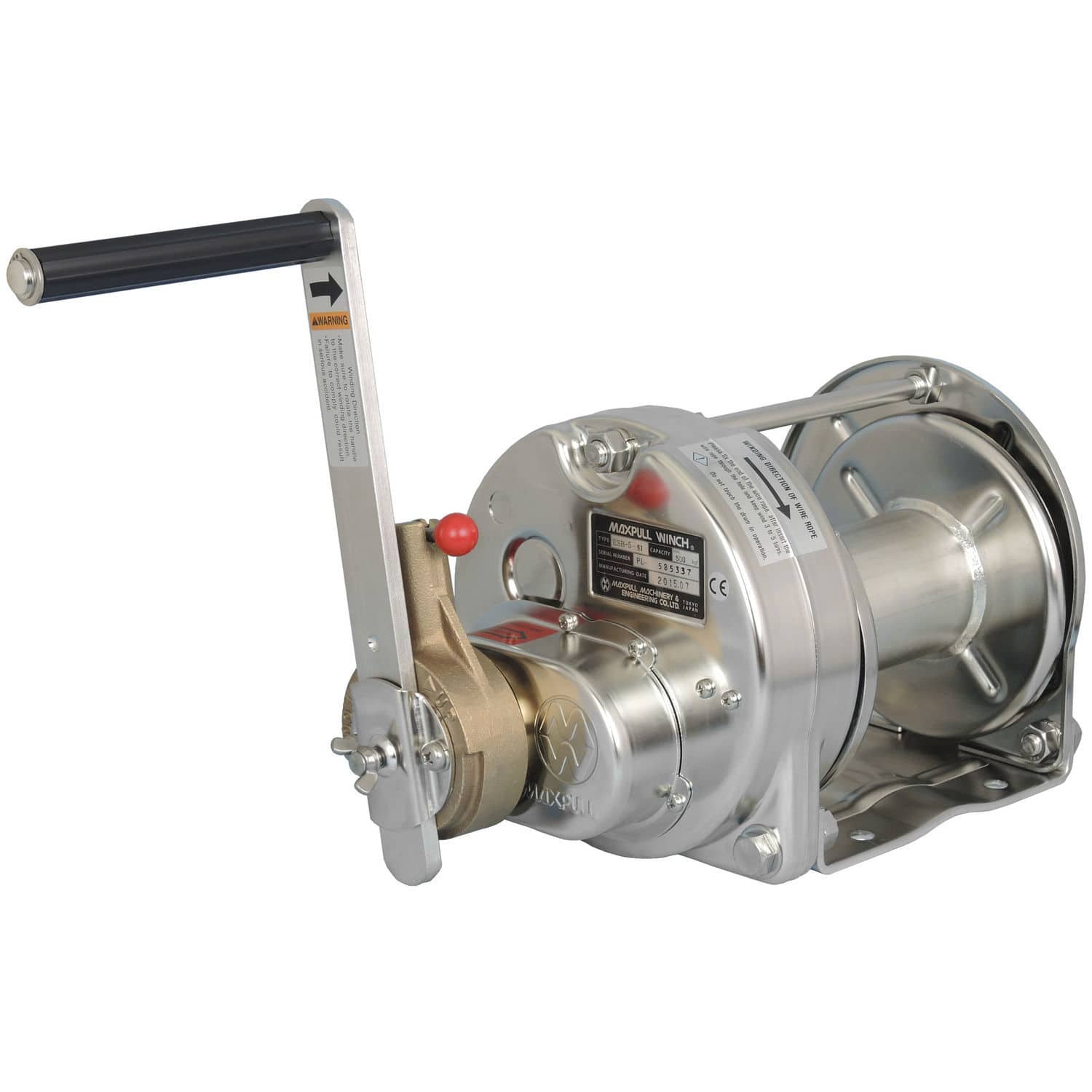 Ship winch - ERSB-5-SI - MAXPULL MACHINERY & ENGINEERING CO., LTD ...