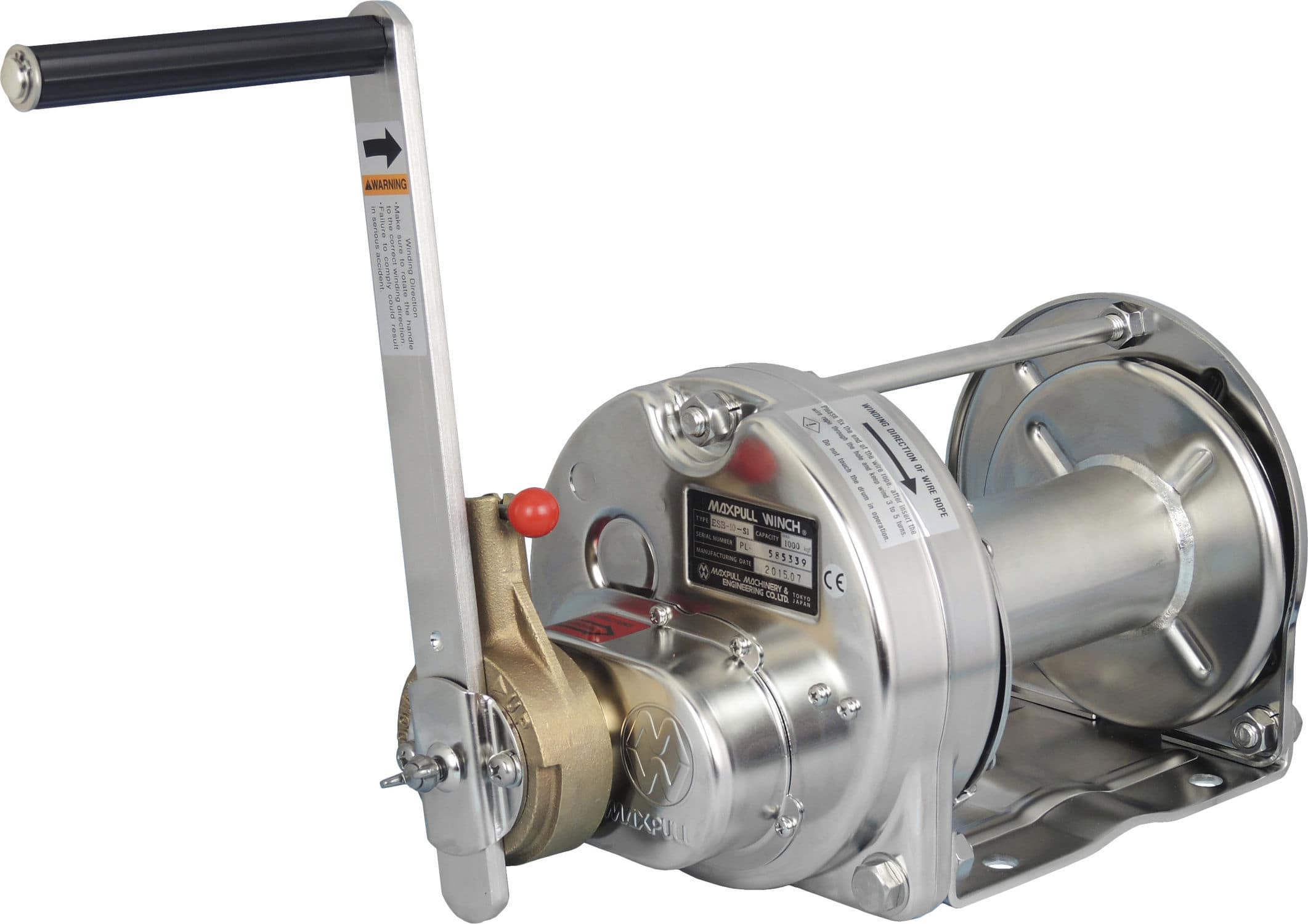 Ship winch - ERSB-10-SI - MAXPULL MACHINERY & ENGINEERING CO., LTD ...