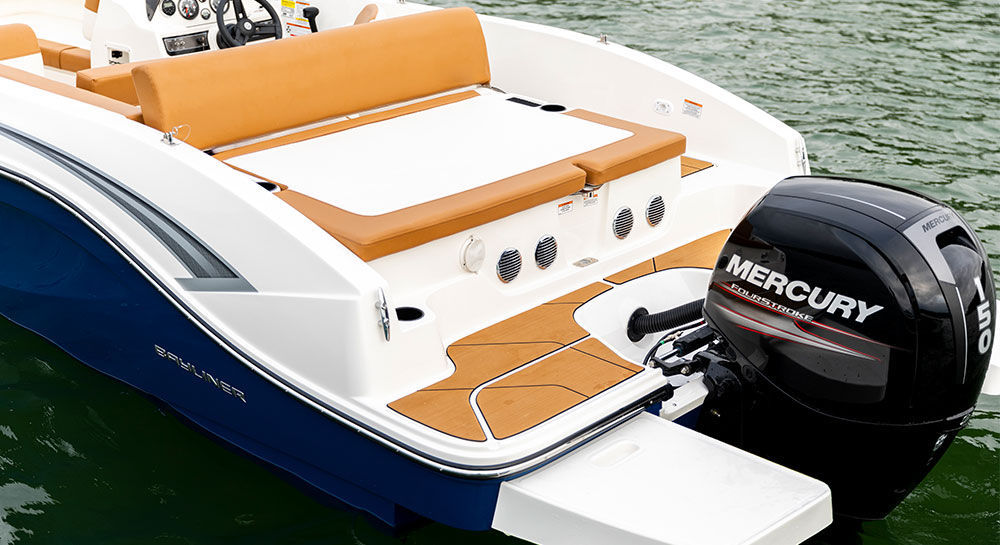 Outboard deck boat - DX2000 - Bayliner - wakeboard / ski / sport-fishing