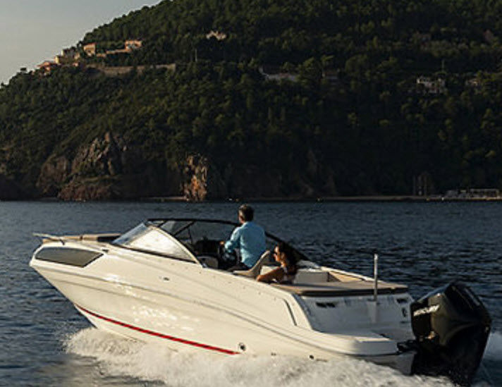 Outboard cabin cruiser - VR6 Cuddy OB - Bayliner - open / dual-console ...
