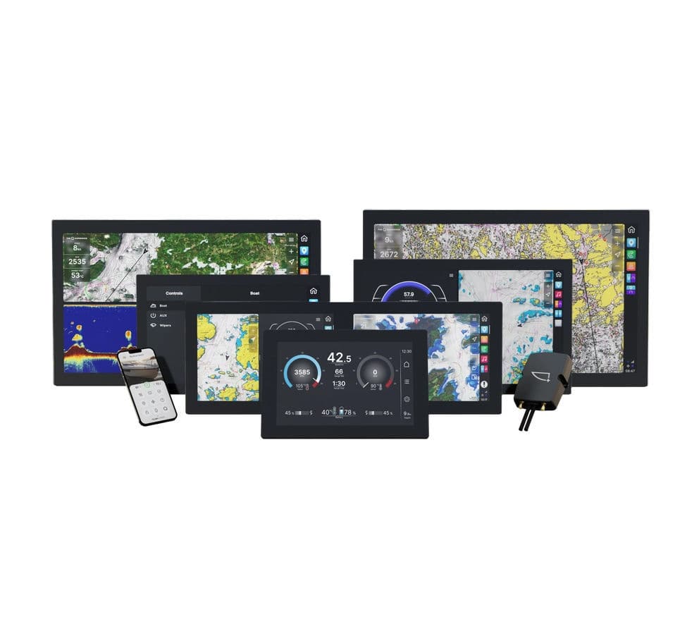 Boat display - NT Systems - for ships / for yacht / multi-function