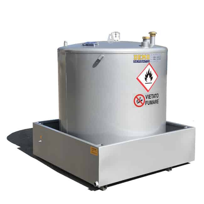 Fuel tank - PFDS-995 - Demo Serbatoi - temporary storage / carbon