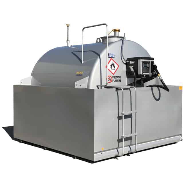 Fuel tank - CUBE70MC - Demo Serbatoi - temporary storage / metal