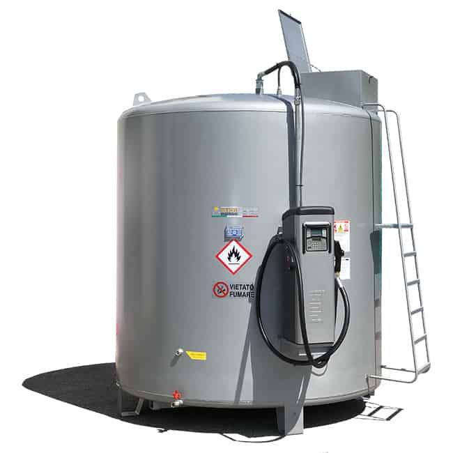 Fuel tank - SERVICE MC - Demo Serbatoi - temporary storage / carbon