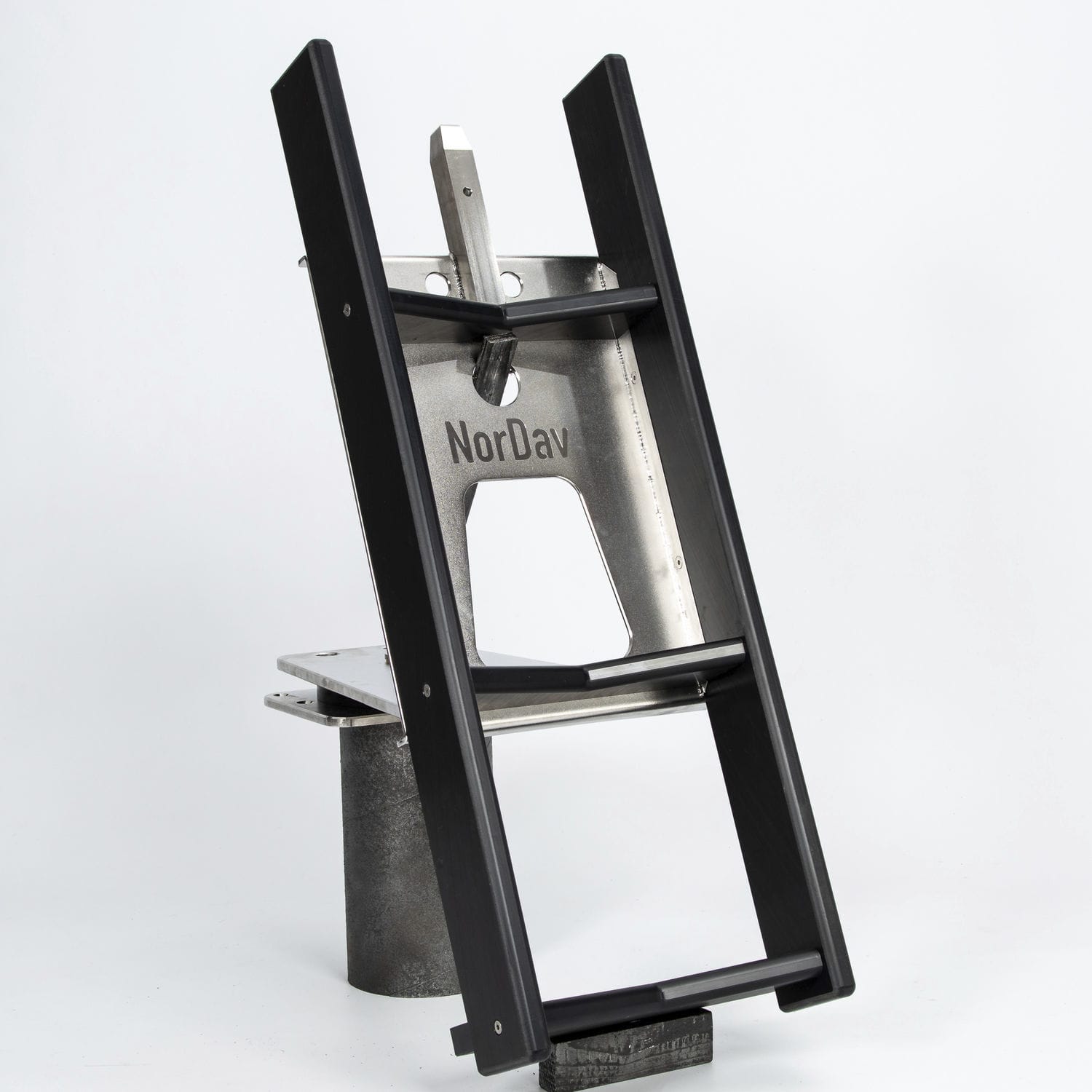 Yacht davit - H Duplex Black - NORDAV - NORWEGIAN SWIVEL DAVIT SYSTEM ...