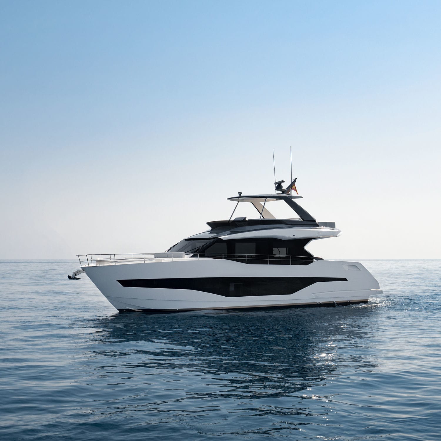 Cruising motor yacht - AS5 - Astondoa - flybridge / 3-cabin
