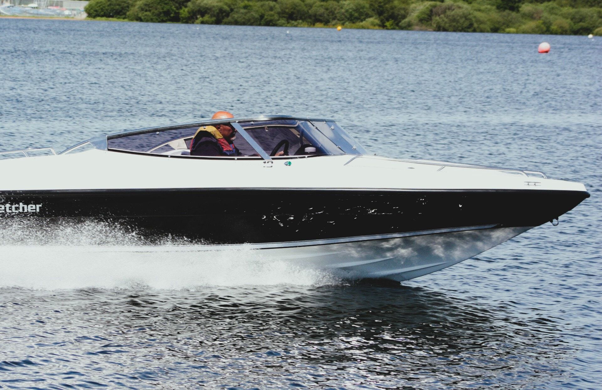 Inboard runabout - 17 GTS - Fletcher Boats - dual-console / bowrider / open