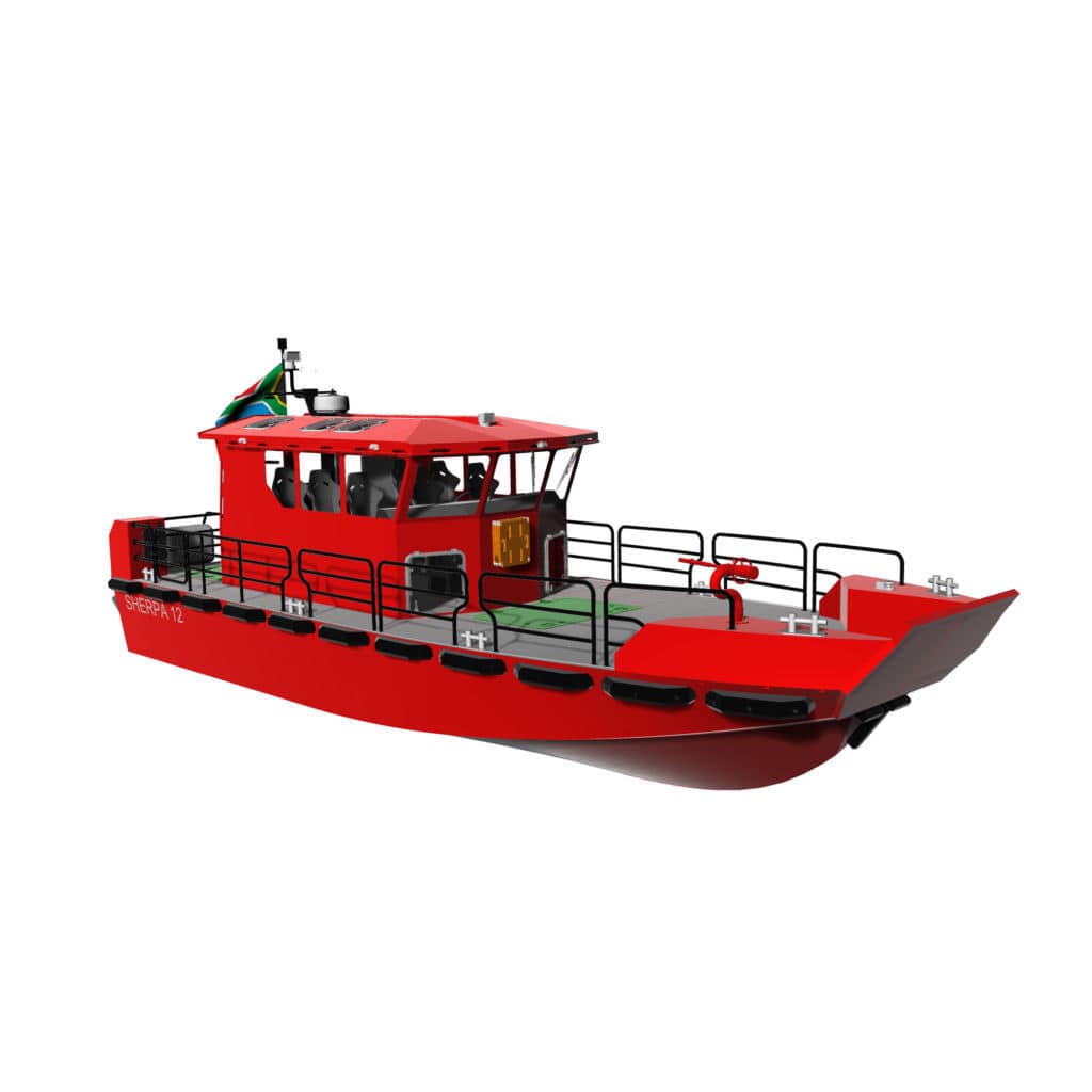 Landing craft - SHERPA 12 - KND Naval Design - inboard / outboard ...