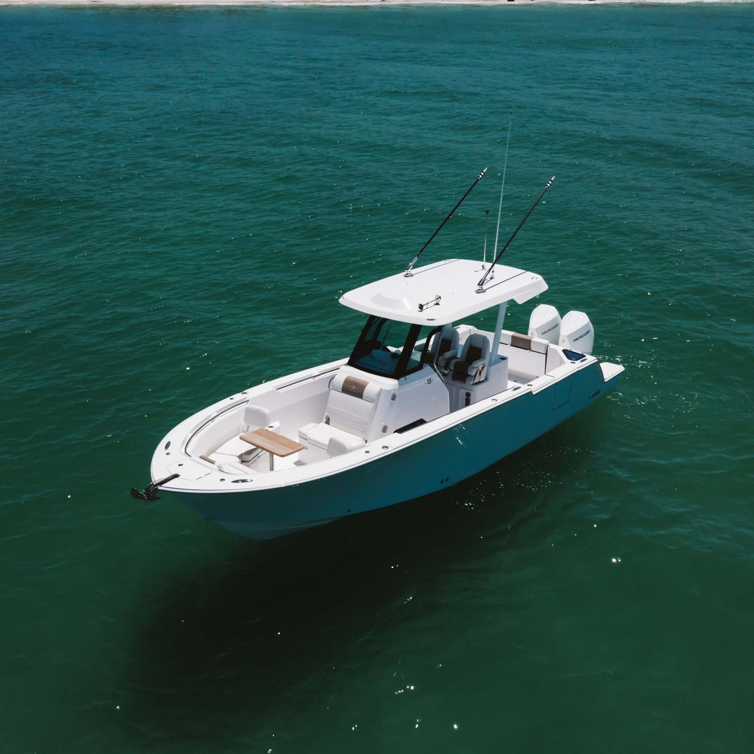 Outboard center console boat - 28CC - Bertram - twin-engine / 12-person ...