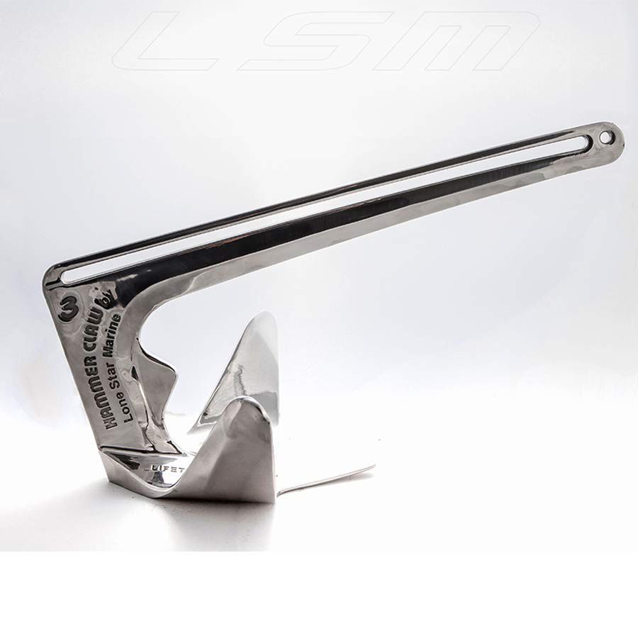 Bruce anchor - HCgal series - LONE STAR MARINE - for boat / for kayaks ...