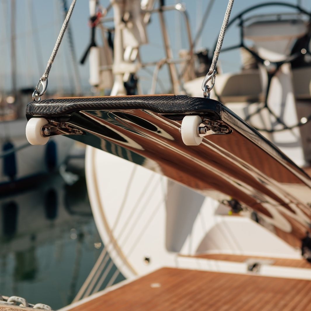 Boat gangway - EasyWay 215 - Aguacarbon - for yacht / for sailboats ...