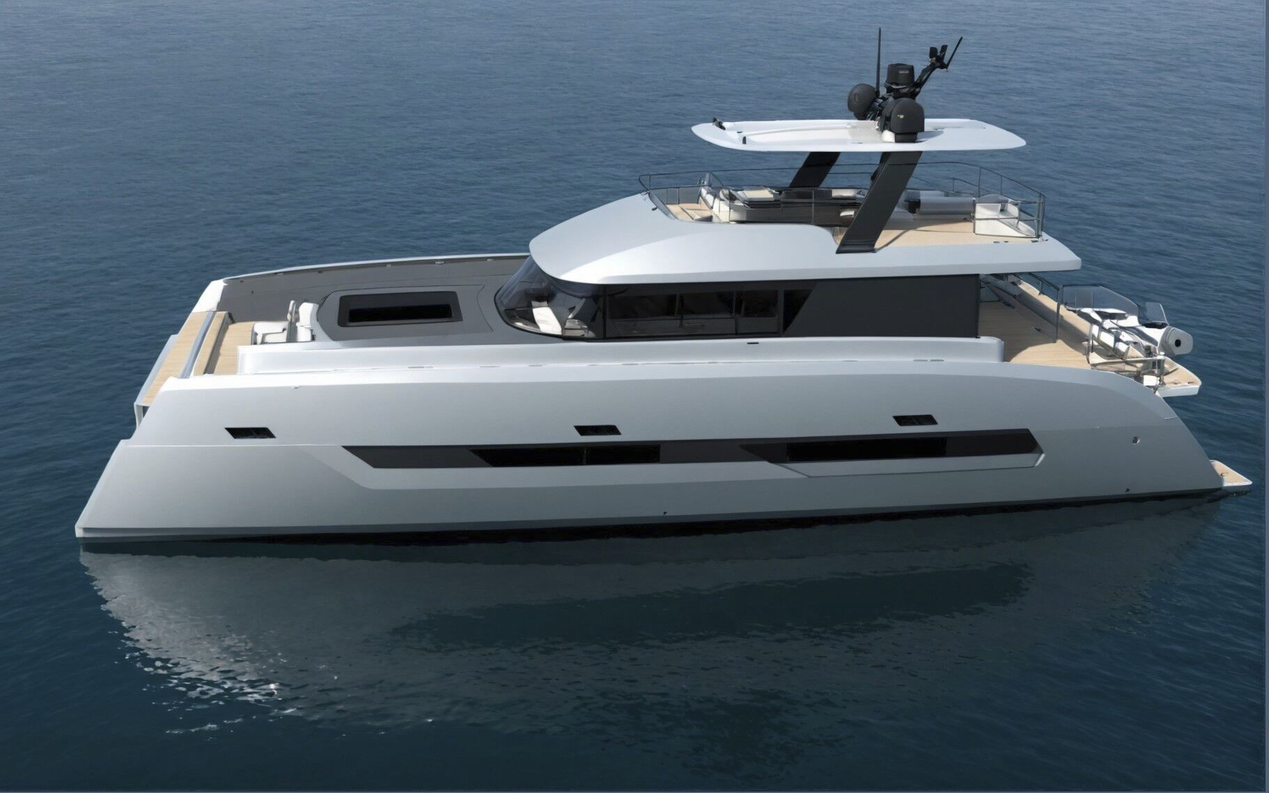 Catamaran motor yacht - R6 - Brythonic Yachts - cruising / flybridge ...