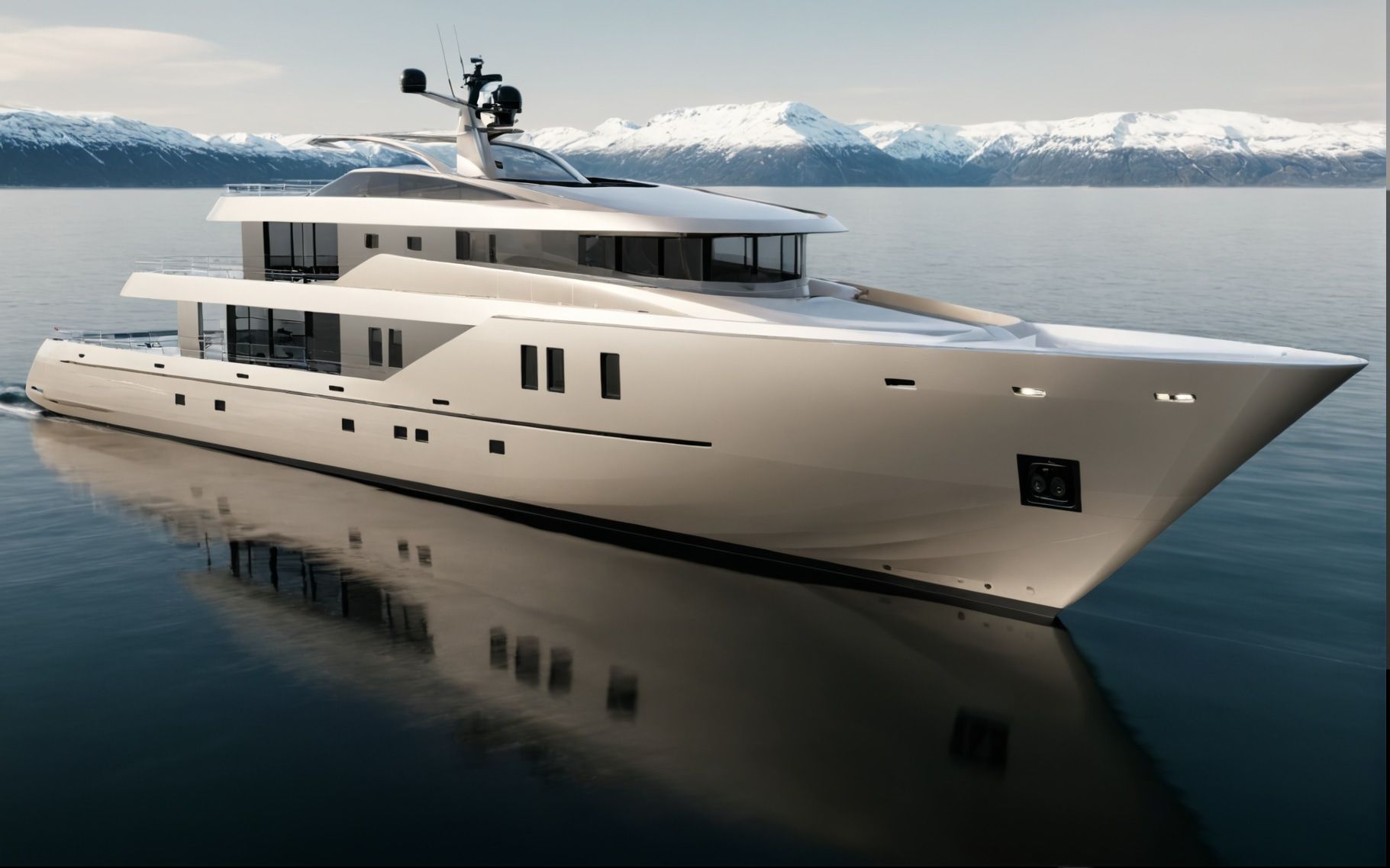 Cruising mega-yacht - 50.00 - Brythonic Yachts - explorer / raised pilothouse / 5-cabin