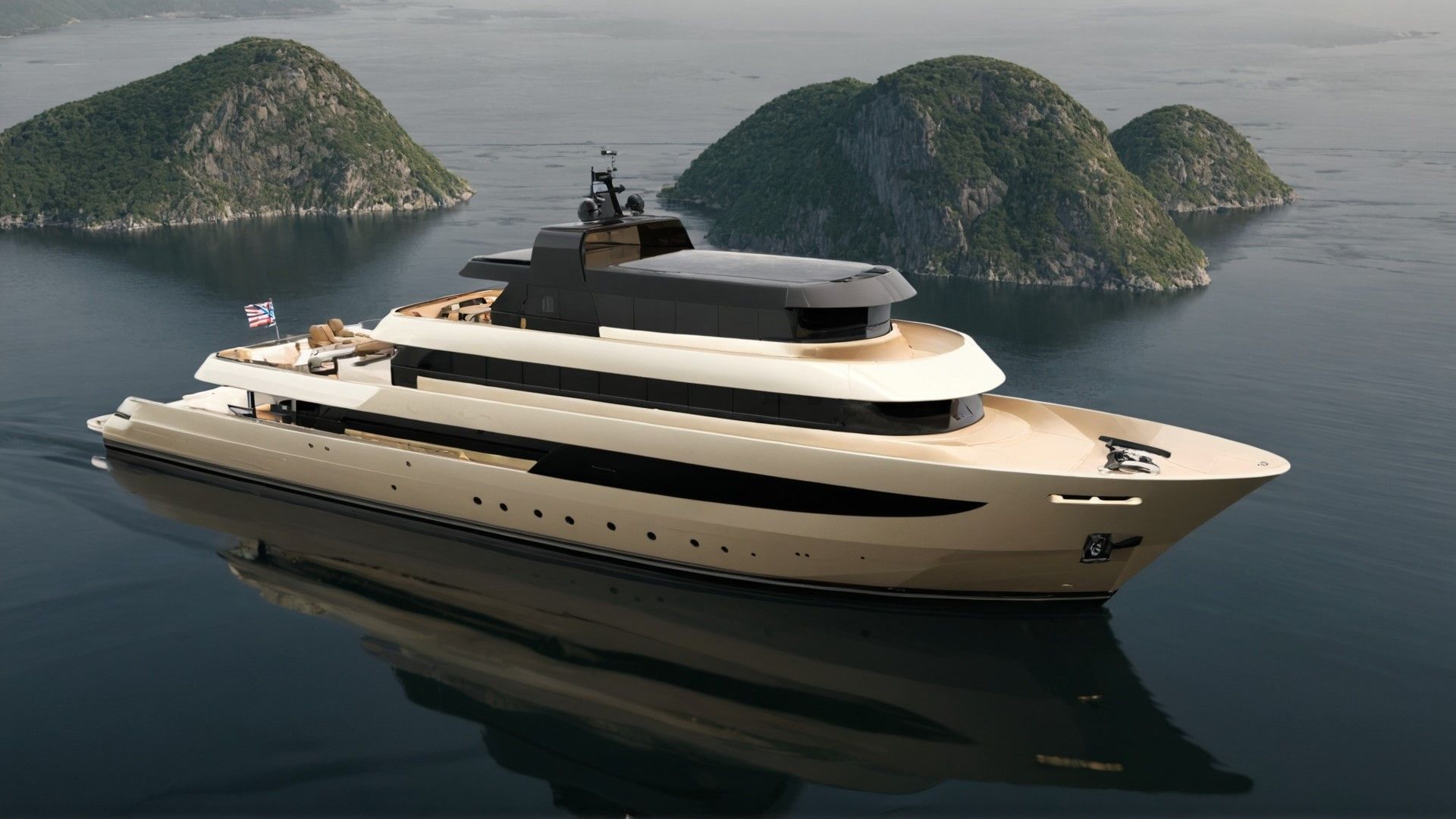 Cruising mega-yacht - 49m - Brythonic Yachts - explorer / raised pilothouse / 4-cabin