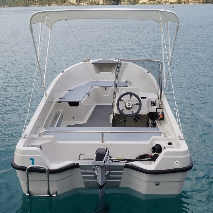 Outboard small boat - TERHI 450C - ALIZE ELECTRONIC - electric / open ...
