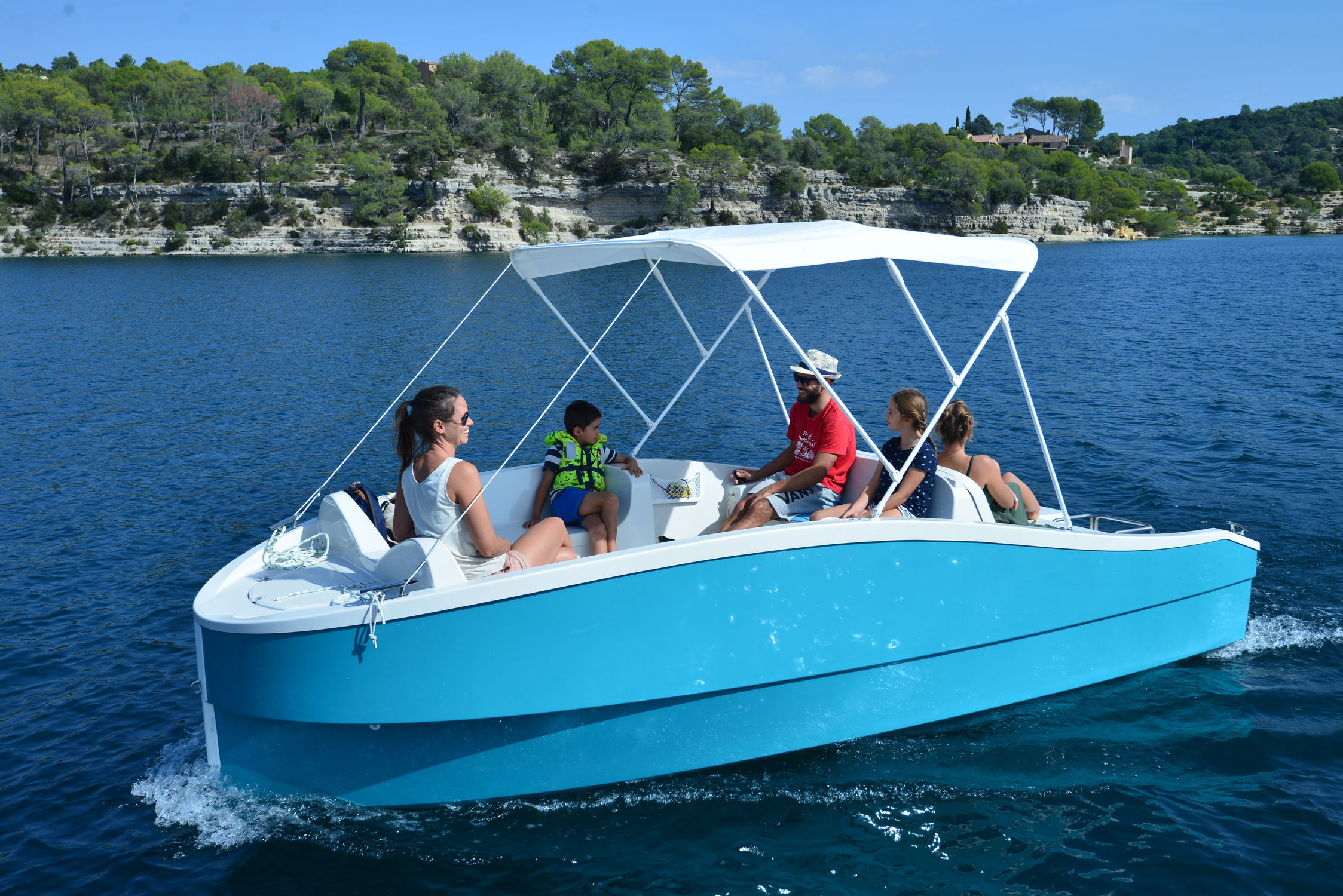 Inboard center console boat - SEDNA 50 - ALIZE ELECTRONIC - solar ...