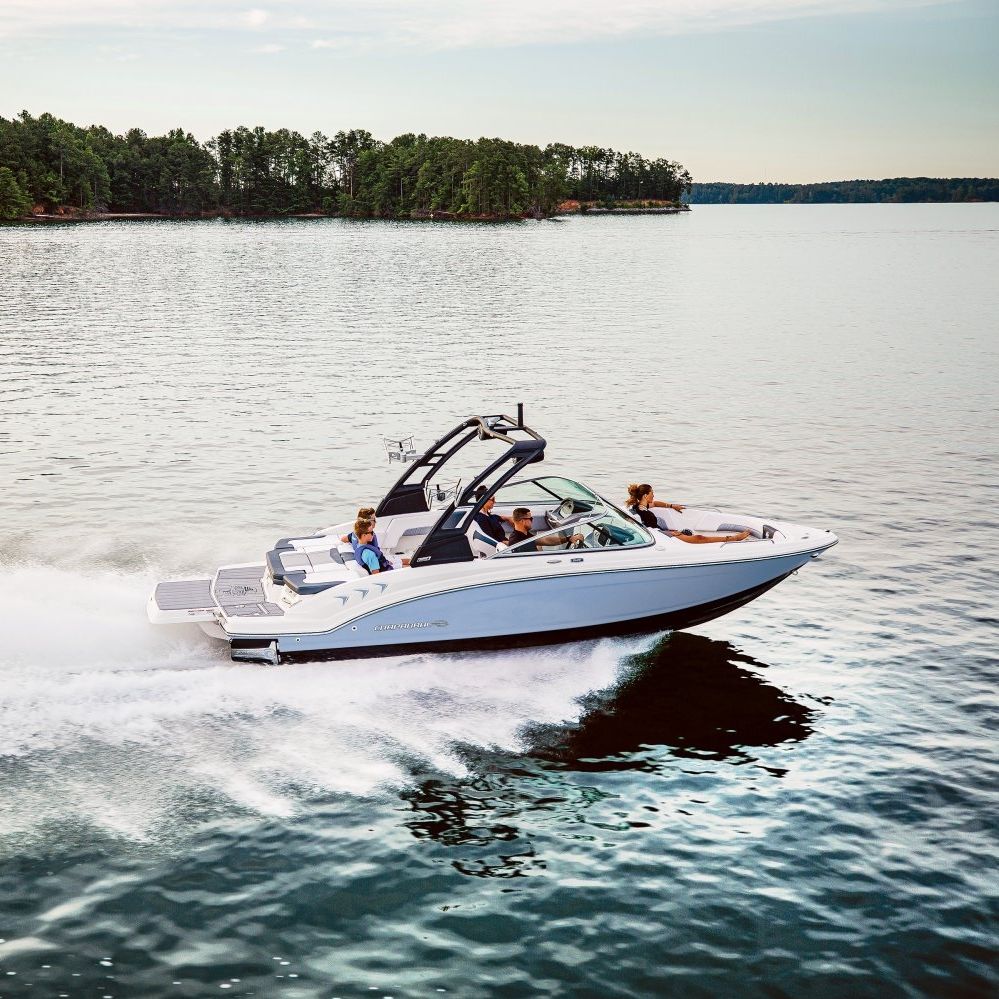 Inboard runabout - 23 SURF - Chaparral - dual-console / bowrider / open