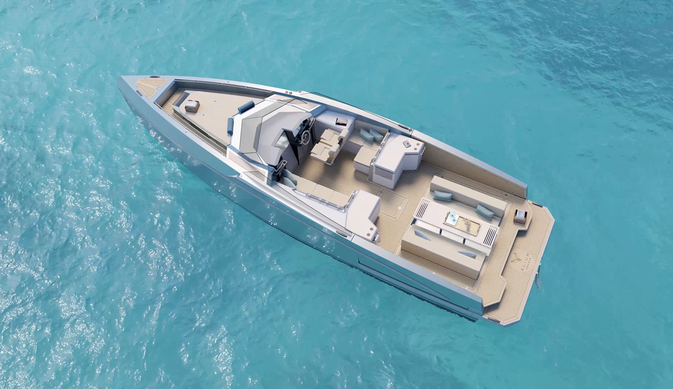 Inboard express cruiser - 42 S - Alium Yachts - twin-engine / planing ...