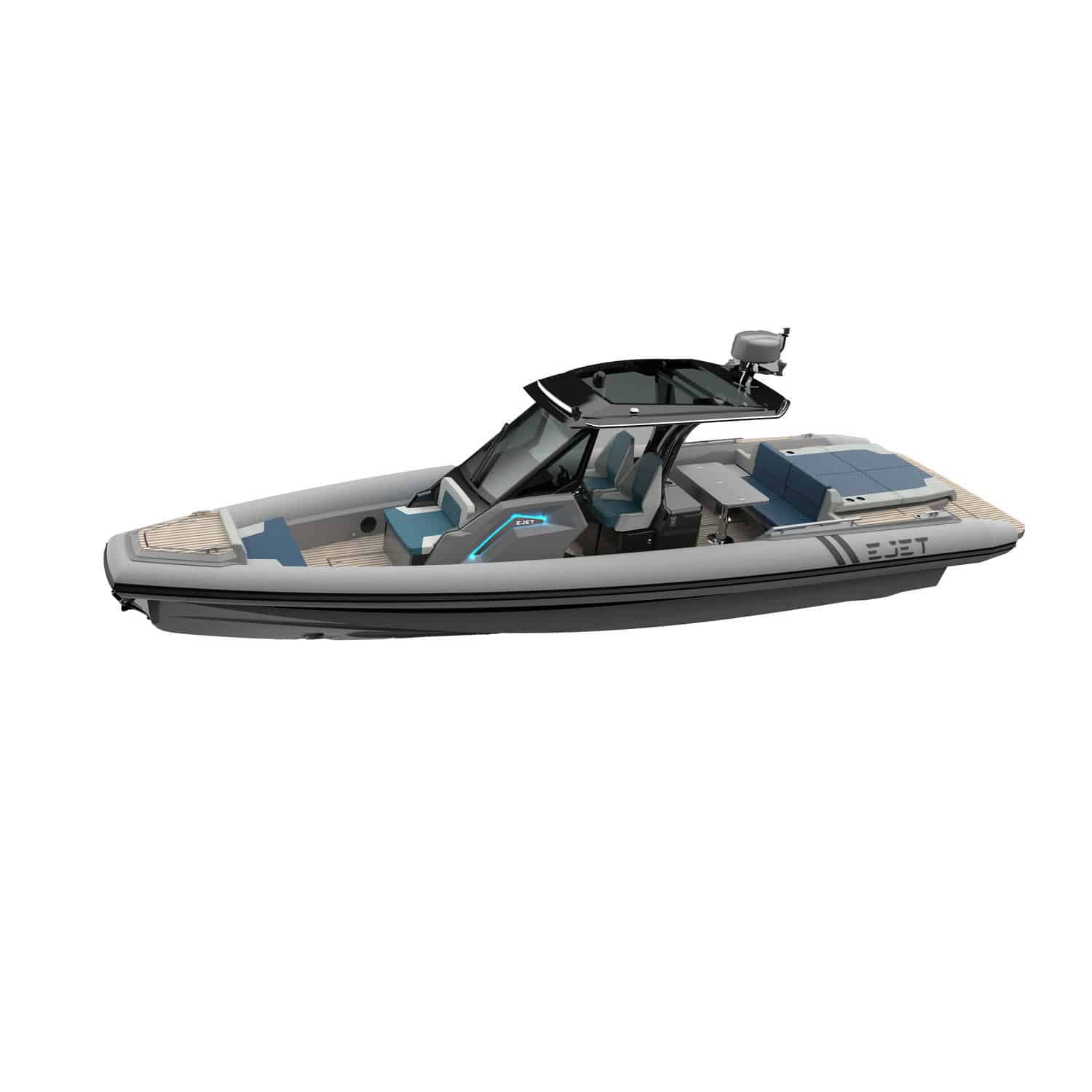 Inboard inflatable boat - 9x - EJET Electric Yacht Tenders - electric ...
