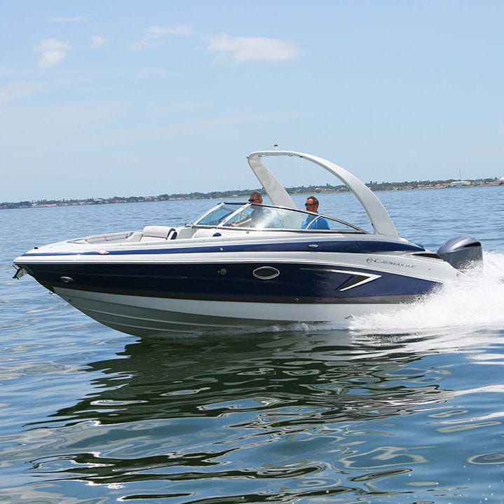 Outboard runabout - 270 XSS - Crownline - dual-console / bowrider / open